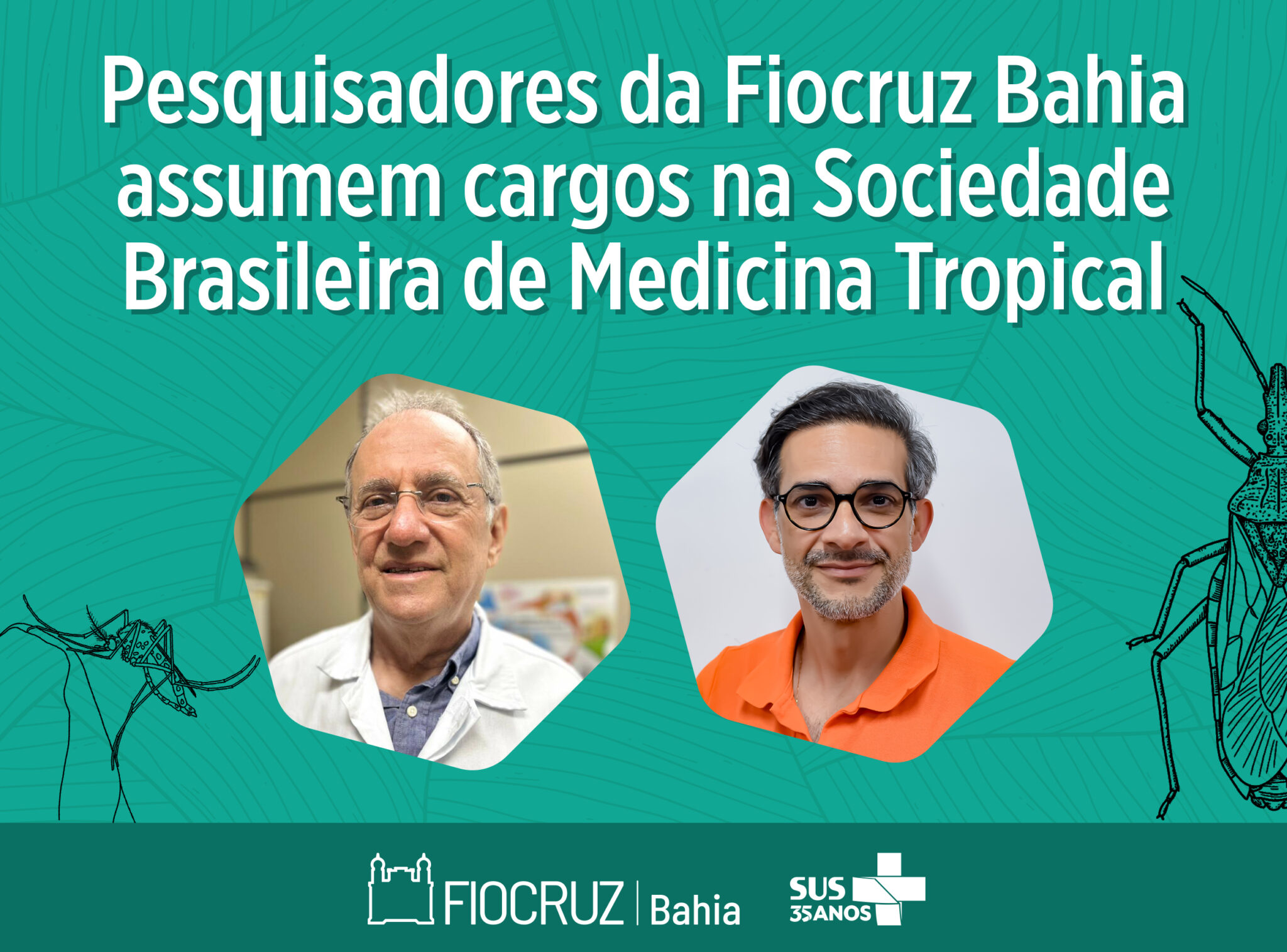 Pesquisadores da Fiocruz Bahia assumem cargos na Sociedade Brasileira ...